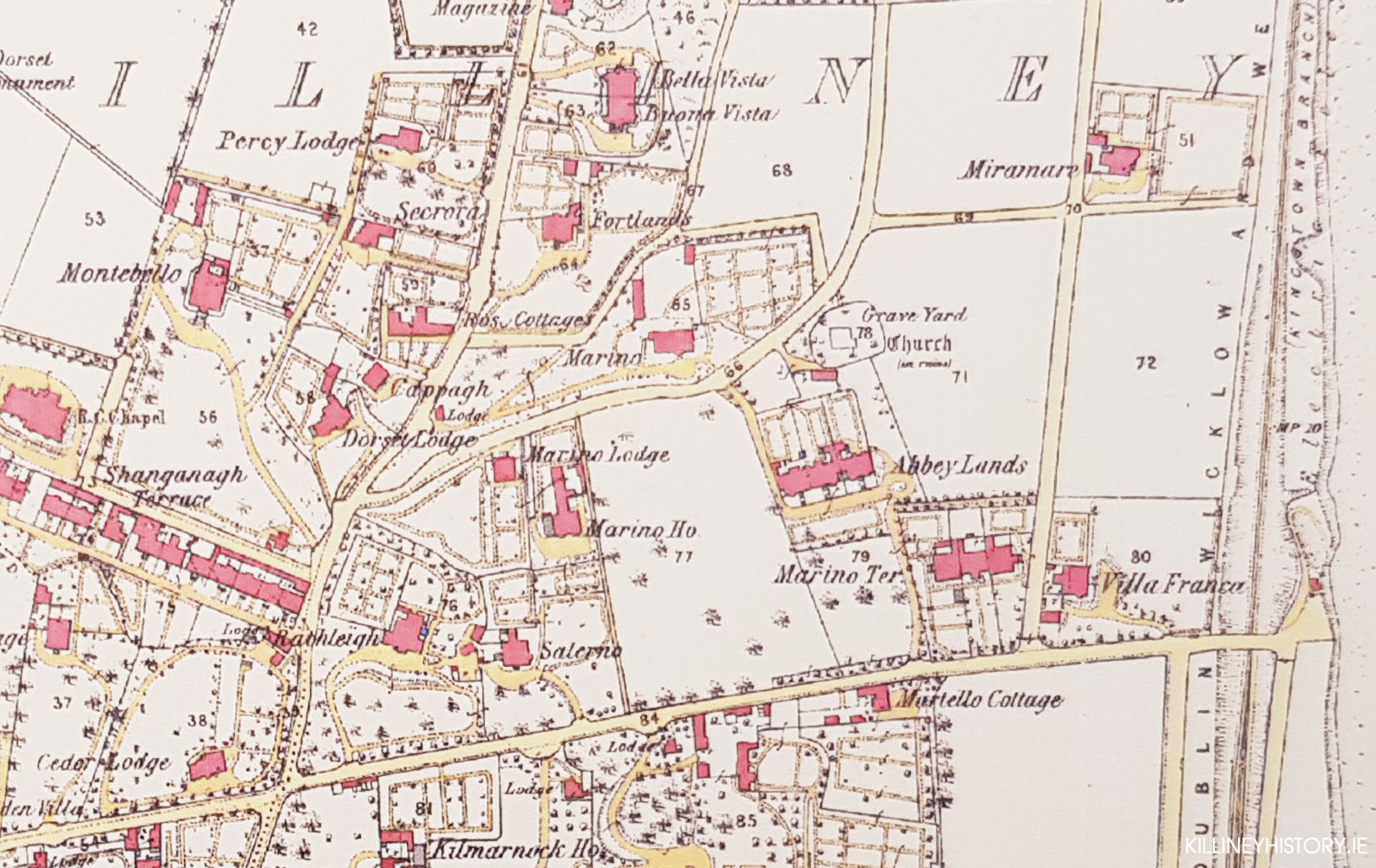 Abbey Lea, previously Marino – Killiney History