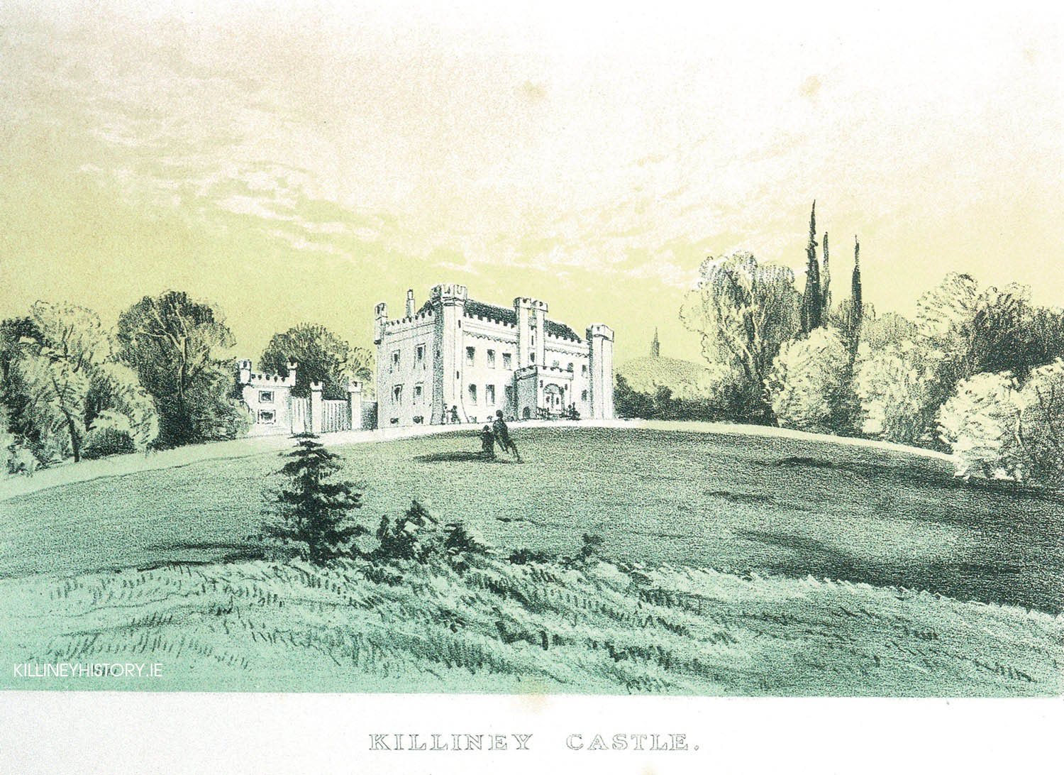 Killiney Castle, previously called Mount Malpas, Rocksborough and ...